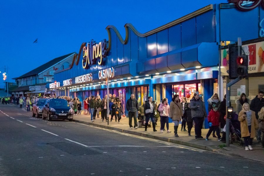 Children’s Lantern Parade with Santa – Mablethorpe in Lincolnshire